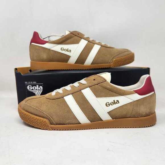 Gola | Shoes | New Womens Us 9 Gola Elan Sneakers Caramel Off White ...